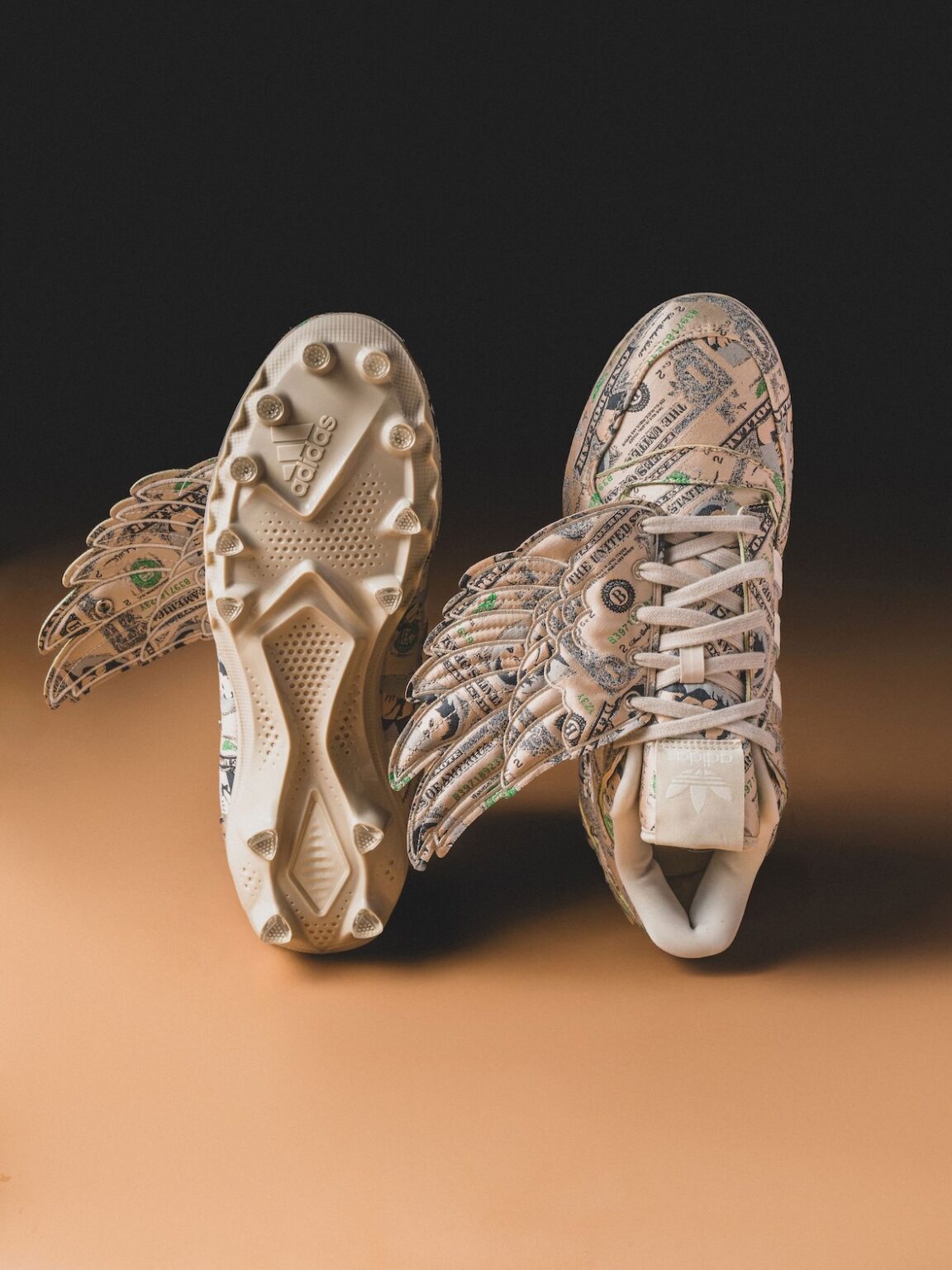 Jeremy Scott adidas Forum Low “Money Wings” Football Cleats