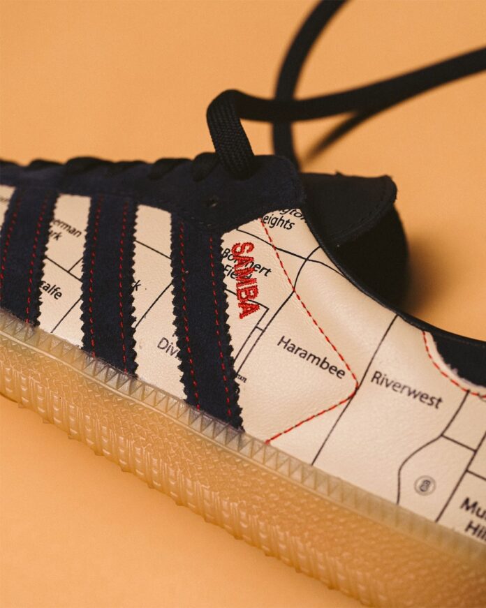 Shake James adidas Samba 414 Day Release Date
