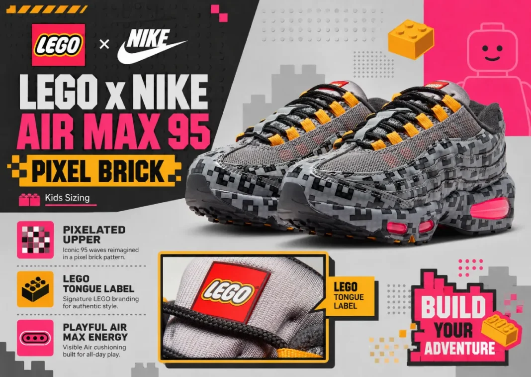 LEGO Nike Air Max 95 “Pixel Brick” IO4799-001