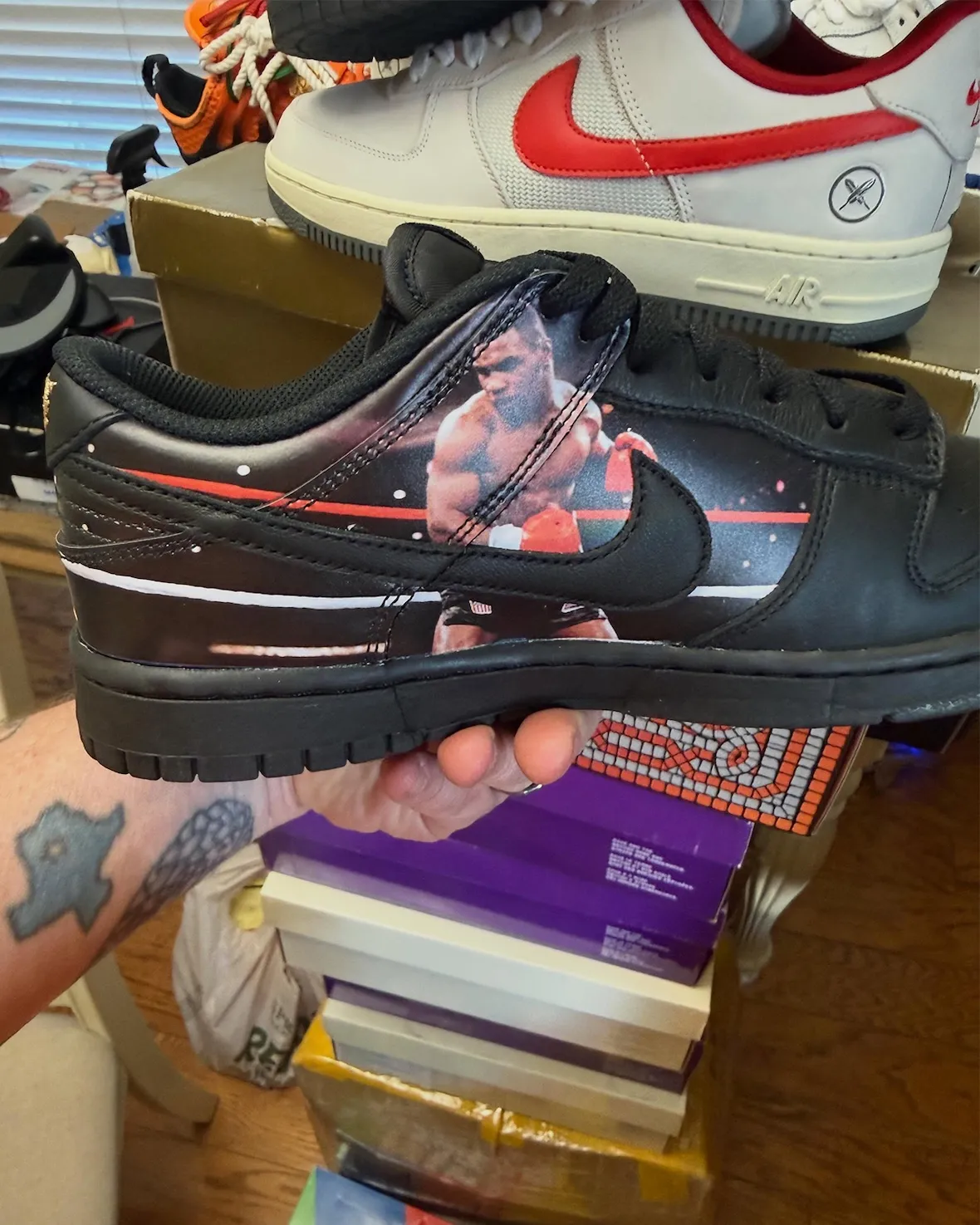 Supreme Martine Rose Nike Dunk Low “Mike Tyson” JA1868-001