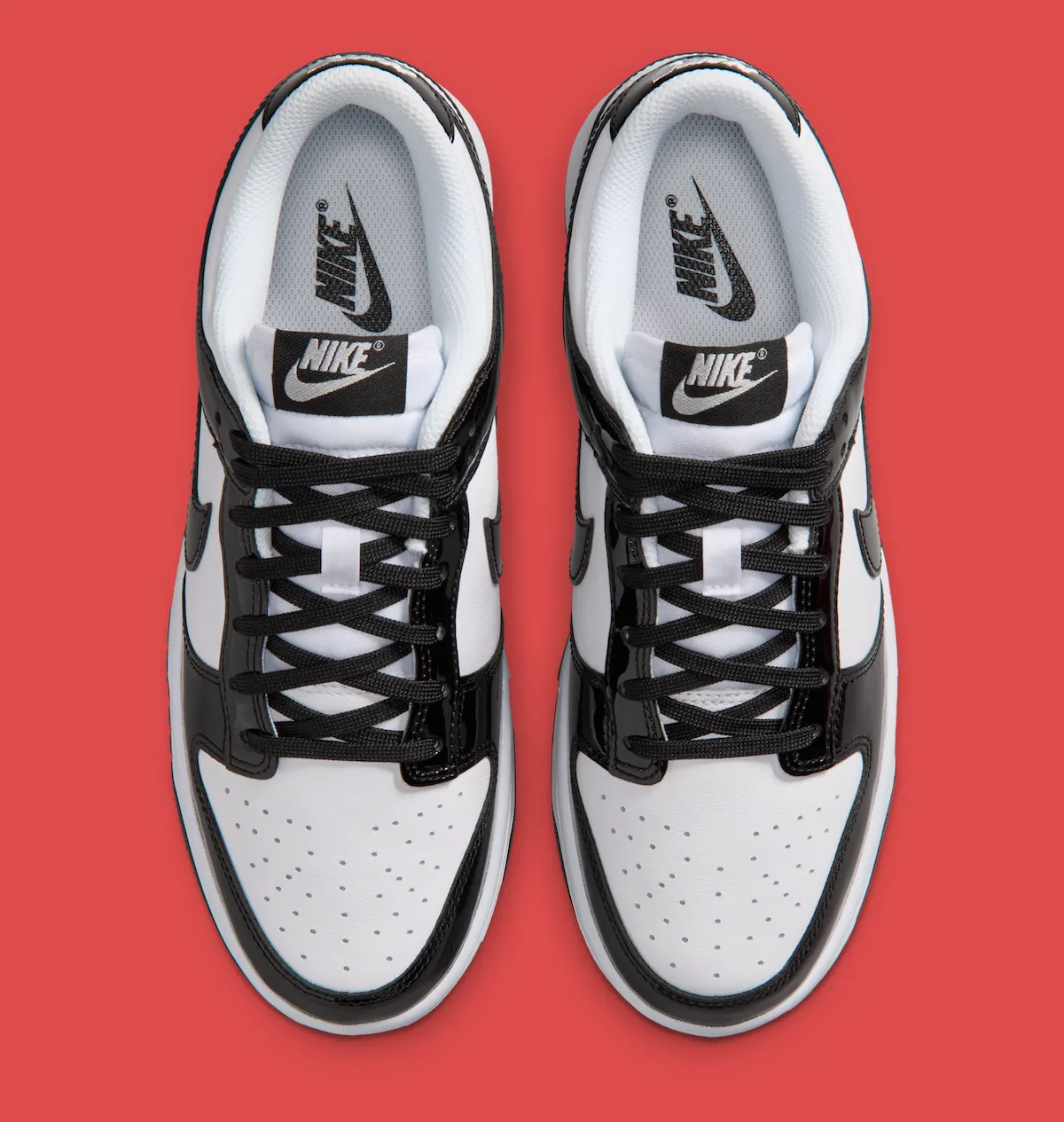 Nike Dunk Low "Panda Patent Leather" Release Date IV5104-102