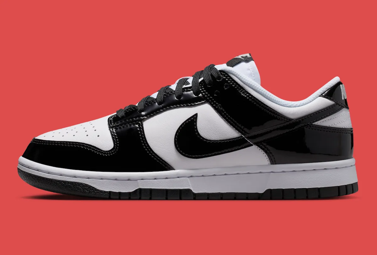 Nike Dunk Low "Panda Patent Leather" Release Date IV5104-102