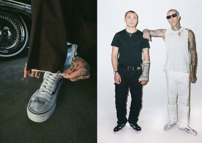 Travis Barker Vans Old Skool "Dues Paid White" Release Date