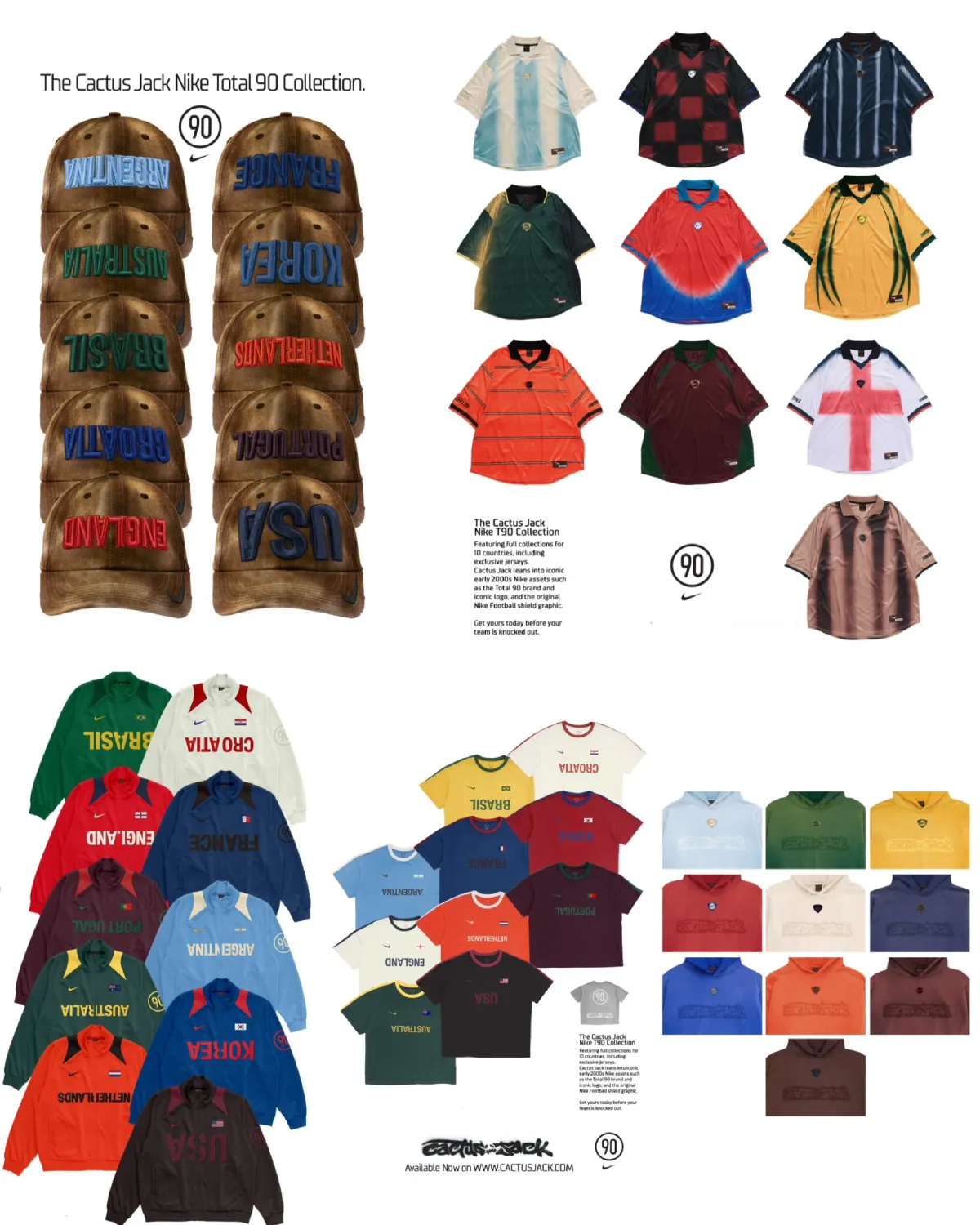 Travis Scott Nike Total 90 "Cactus Jack" Collection