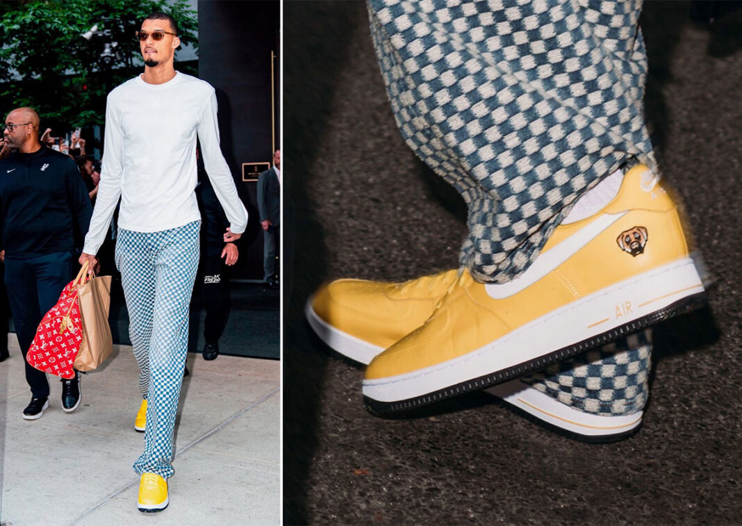 Victor Wembanyama Victor Victor Nike Air Force 1 Low ‘01 "Yellow"